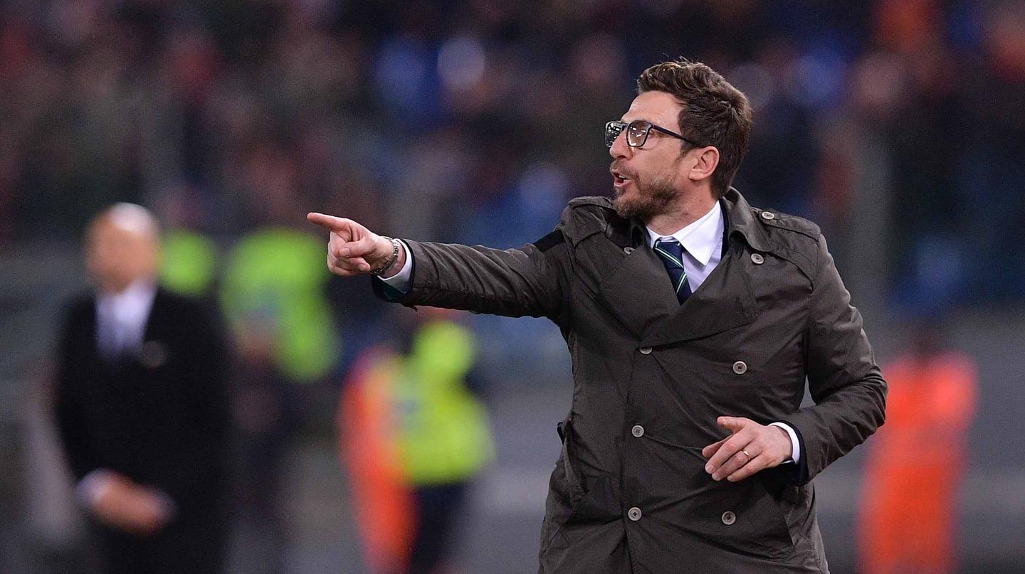 Il Sassuolo si illude, ma la Roma lo travolge Il Sassuolo si illude, ma la Roma lo travolge